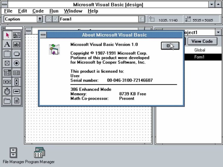 Visual Basic 1: Pioneering the Visual Programming Revolution - Brandon ...